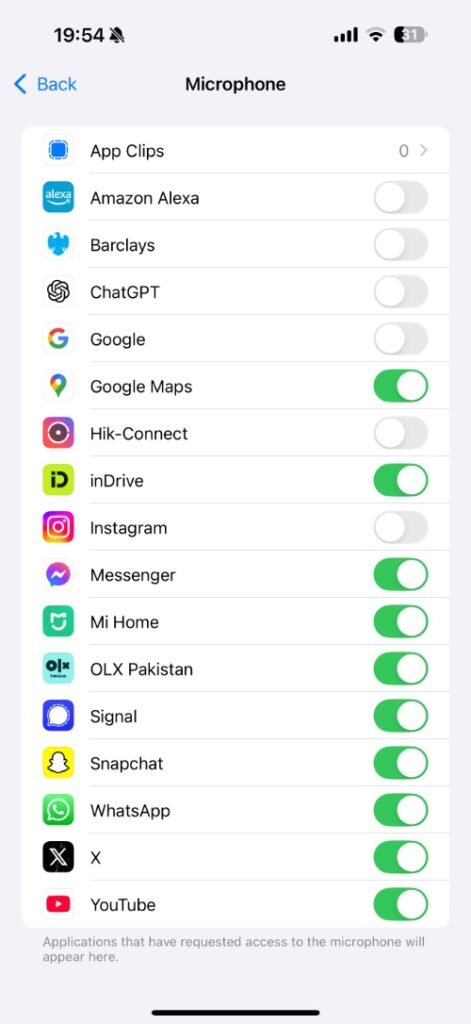 How To Enable Or Disable Microphone On iPhone - iOS Hacker
