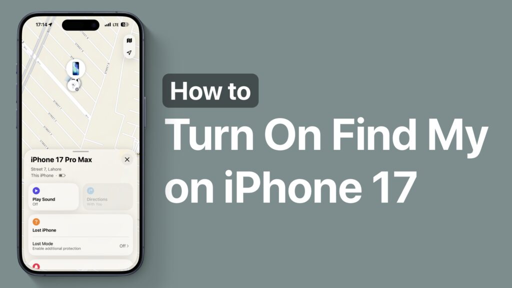 How to Turn On Find My on iPhone 17 - iOS Hacker