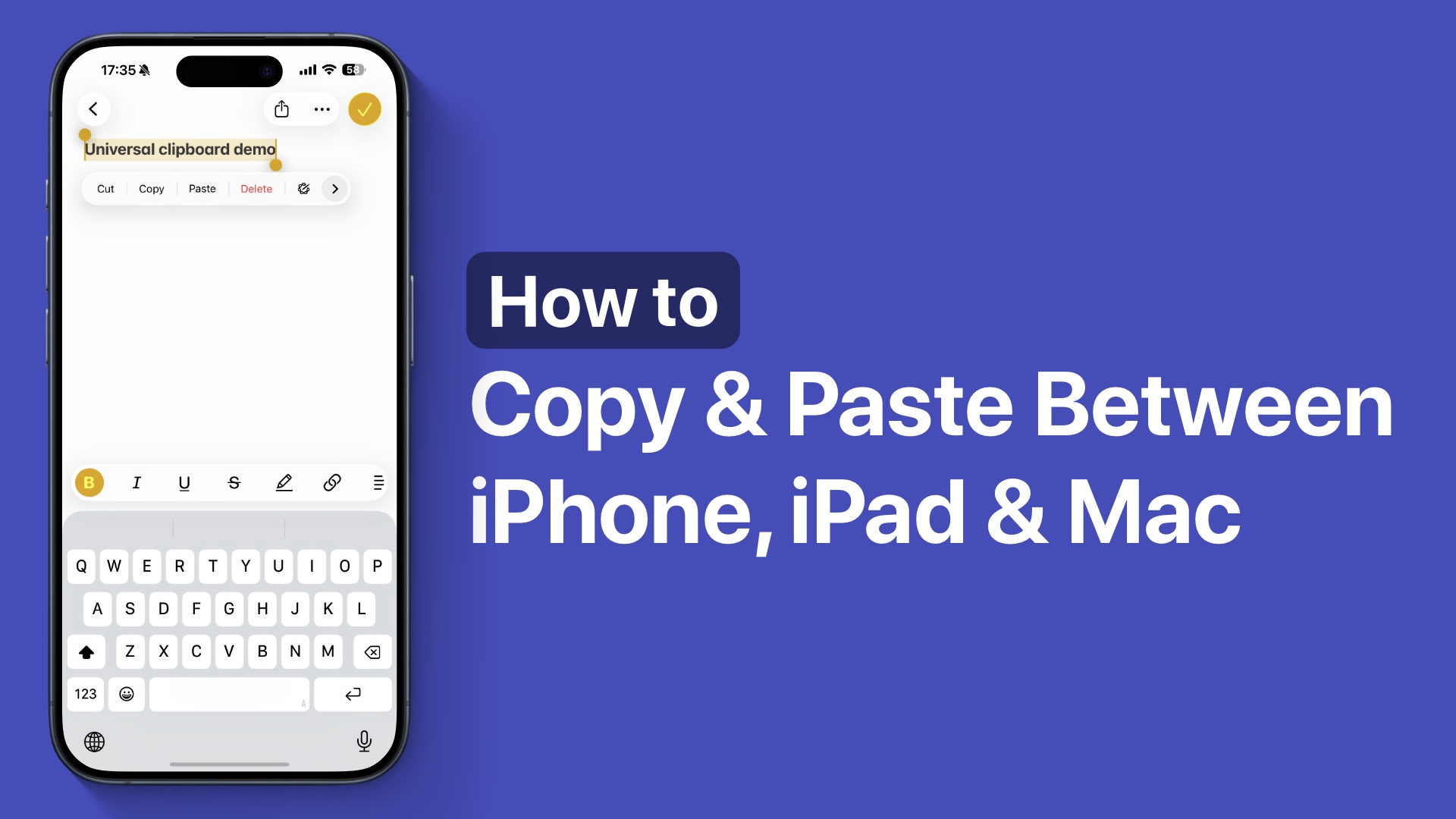 How to Copy & Paste Between iPhone, iPad, and Mac - iOS Hacker